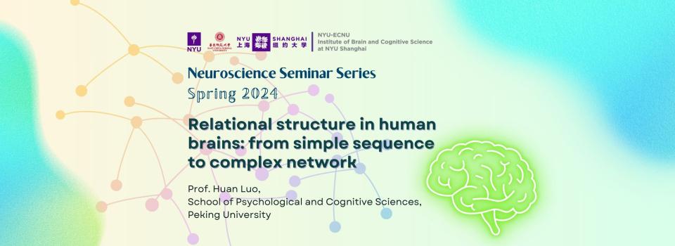 Relational structure in human brains: from simple sequence to complex network | BCS | NYU Shanghai